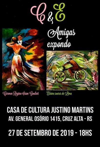 Exposição “Amigas Expondo” será lançada nesta sexta-feira Exposição “Amigas Expondo” será lançada nesta sexta-feira